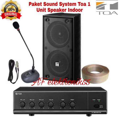 Jual Paket Sound System Toa 1 Unit Speaker Indoor Original - Jakarta ...