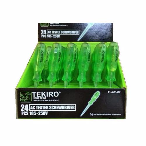 Jual Tekiro TEST PEN AC TEKIRO AC TESTER SCREWDRIVER 105 - 250 V EL ...