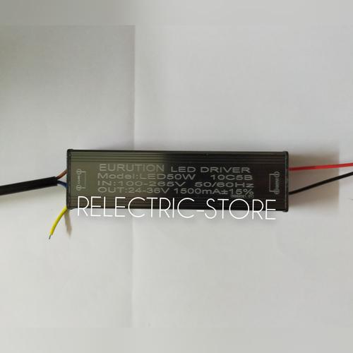 Promo trafo LED driver 50 Watt eurution - Jakarta Barat - Relectric ...