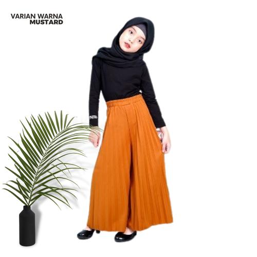 Jual Kulot Plisket Anak SD Premium Hyget Super 100% / Celana Anak SD ...