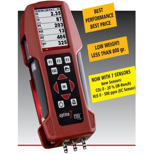 Jual OPTIMA 7 Handheld Multigas Analyzer O2, CO, NO, NO2, SO2, CO2, H2S ...