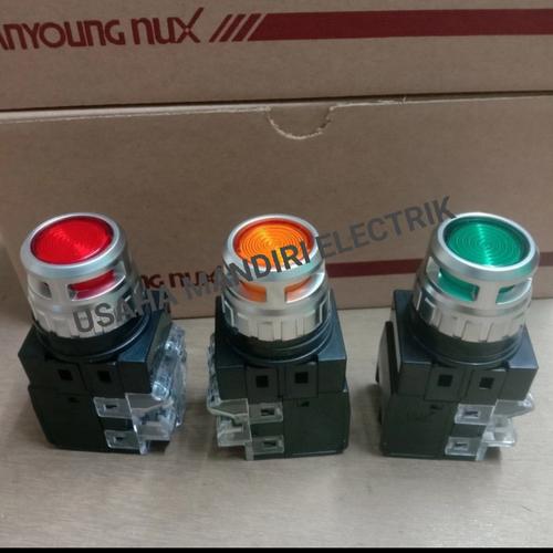 Jual PUSH BUTTON LAMP SWITCH CRX-G25MAG HANYOUNG NUX - Kuning - Merah ...