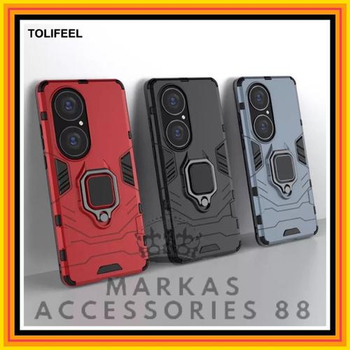Jual HUAWEI P50 / P50 PRO TRANSFORMER RING HARD SOFT CASE MAGNETIC ...