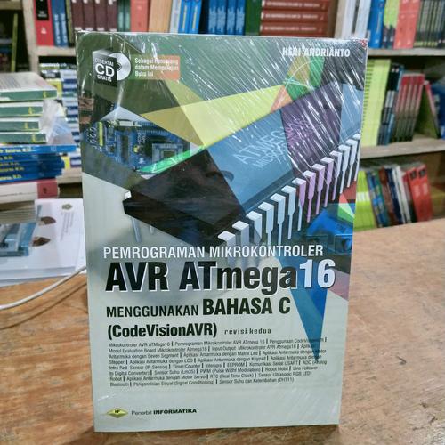 Jual PEMROGRAMAN MIKROKONTROLER AVR ATMEGA 16 MENGGUNAKAN BAHASA C ...