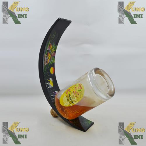 Jual TEMPAT BOTOL KAYU SINGLE RAK BOTOL (TANPA BOTOL) model 01 ...