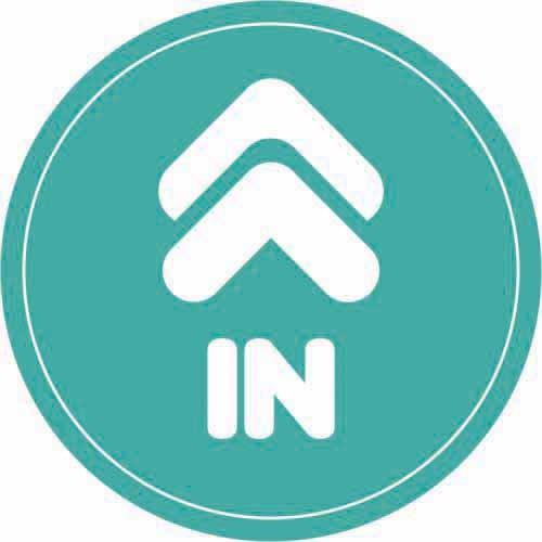 Jual STICKER TANDA PANAH ARAH JALAN IN HIJAU OUT MERAH ORDER KAK ...