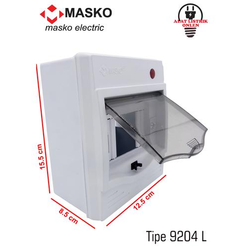Jual BOX MCB 4 GROUP + LAMPU MASKO 9204L & 9804L/ RUMAH INBOW / OUTBOW - 9204L - Kota Surabaya ...