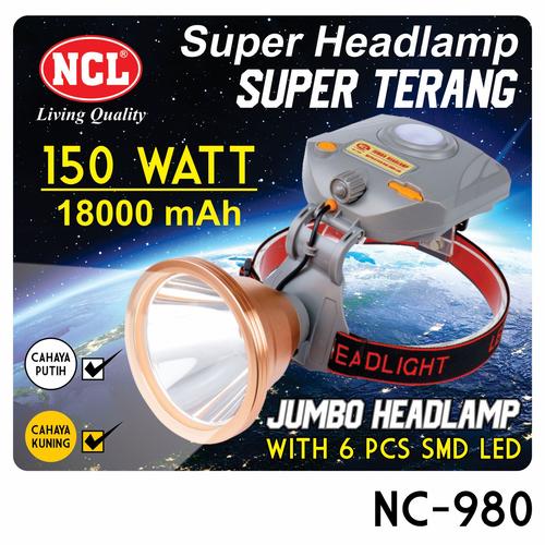 Jual Senter Kepala Outdoor Watt Besar / Senter Kepala NCL 988 - Kota ...
