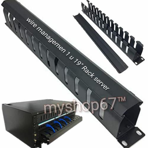 Jual Kabel Wire Managemen system 1u 19" Perapih kabel Wire Managemen 19 ...