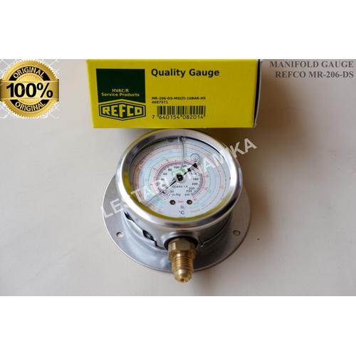 Jual Refco Pressure Gauge Low MR 206 Pengukur Tekanan model raket - Jakarta Utara - Lestari ...