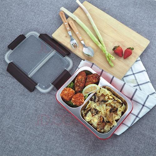 Jual Lunch Box Kotak Makan tempat makan anak tempat makanan Stainless ...