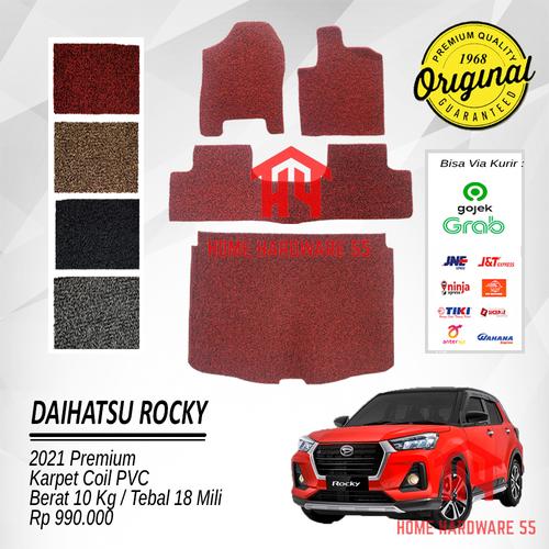Jual KARPET MOBIL DAIHATSU ROCKY 2021 PREMIUM PVC BIHUN FULL SET ...
