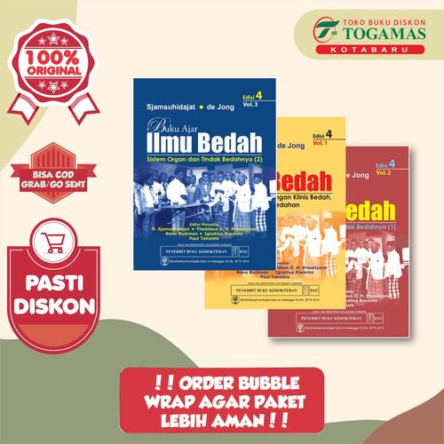 Jual Kedok - Buku Ajar Ilmu Bedah (Set) Ed. 4 - Sjamsuhidajat-De Jong - Kota Yogyakarta ...