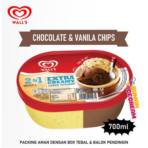 Promo Ice Cream / Es Krim Choco Vanilla Chips Walls - Jakarta Barat ...