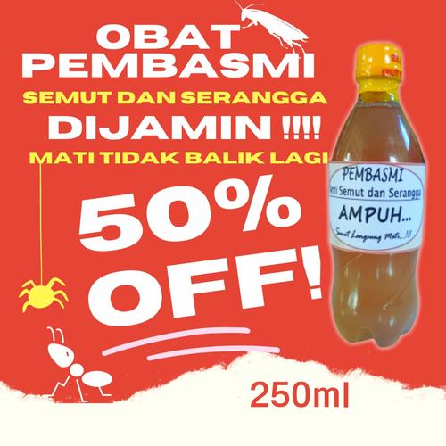 Jual obat Racun PembasmiCair Anti semut Dan serangga Basmi Paling Ampuh ...