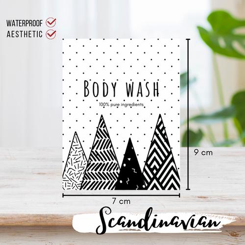 Jual Sticker label sabun shampoo aesthetic kekinian refillable ...