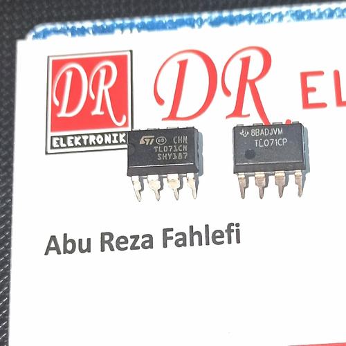 Jual IC TL071 TEXAS instrument Asli songle Op amp DIP TL071CP Original Ori - Kota Depok - DR ...