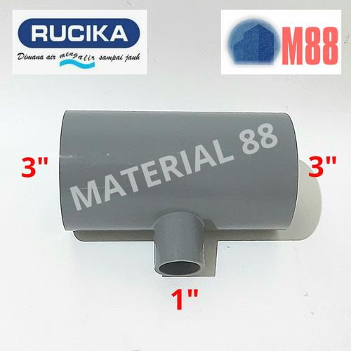 Jual Vlok Tee 3x1 RUCIKA AW Reducer PVC 3×1 - 3 × x 1 Pipa - Kab. Bogor - MATERIAL 88 | Tokopedia