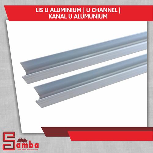 Jual LIS U ALUMINIUM | U CHANNEL | KANAL U ALUMUNIUM - 5/8 inch - Kota ...
