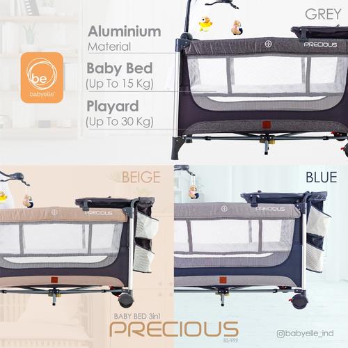 Jual Box Babyelle BE 999 XLR Precious / Box Baby 3in1 / Box Side Bed ...