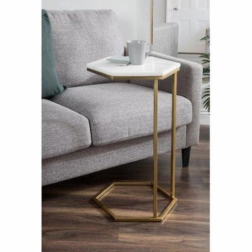 Jual Meja Pojok Marmer /Meja Sudut Marmer / Side Table Marmer Carara ...