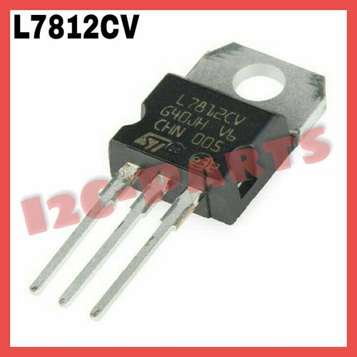 Jual L7812CV IC Voltage L7812 7812 TO-220 Positive Regulator 12 Volt ...