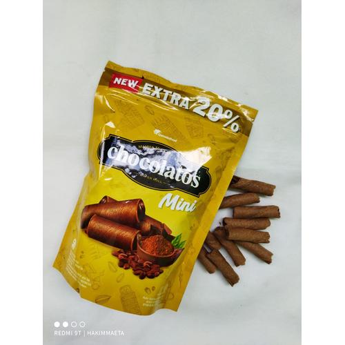 Jual Chocolatos COKLAT Mini Wafer Stick kemasan pouch - Kota Malang ...