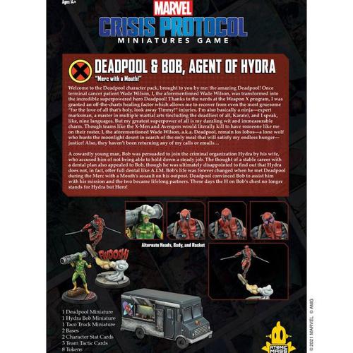 Jual READY MARVEL: CRISIS PROTOCOL – DEADPOOL & BOB, AGENT OF HYDRA ...