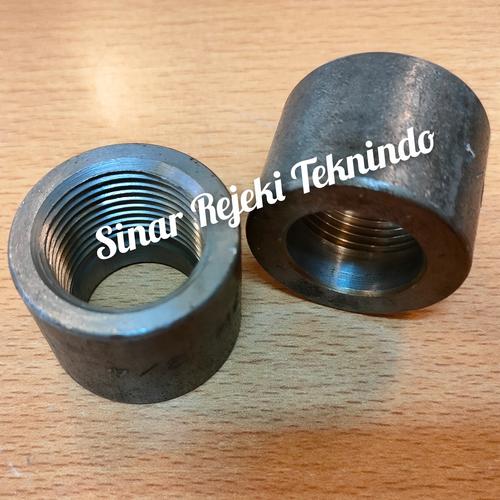 Jual Half Coupling Besi Class 3000 NPT 2"inch / Half Socket A105 ...