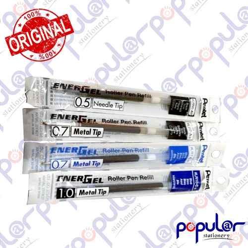 Jual Isi Pena / Pulpen / Ballpoint Pentel Energel Ukuran 1.0 - Hitam ...
