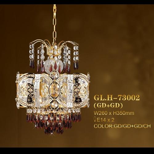 Jual lampu gantung crystal frame botol GLH-73002-260-350 - GD-Gold ...