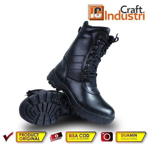 Jual Sepatu PDL TNI AD Sole Army | PDL Satpam Polri Security - LA01 ...