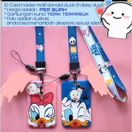 Jual TEMPAT KARTU / ID CARD FLASH CARD E TOLL HOLDER MOTIF DONAL DESI ...