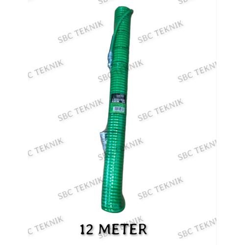 Jual TEKIRO Selang Recoil 12 Meter / Selang Angin Kompresor Spiral 12 M ...
