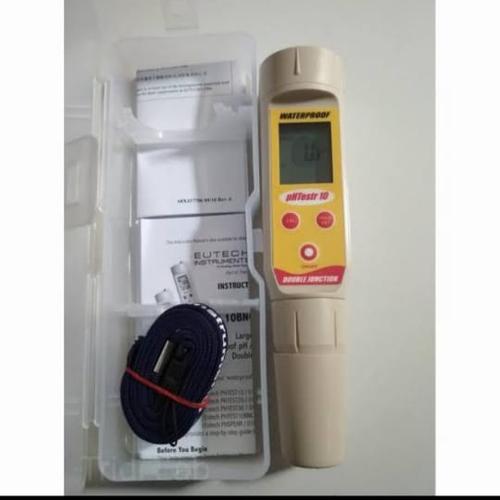 Jual Waterproof pH Tester 10 pH Tester Pocket pH Meter/EUTECH EC -Ph ...