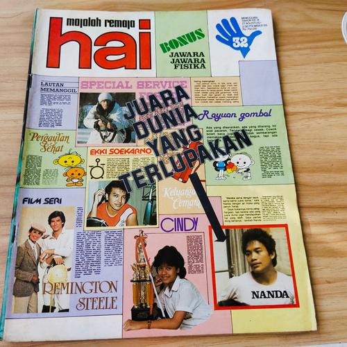 Jual Majalah Hai #32 September 1985 (Ekki Soekarno, Phil Collin) - Kota ...