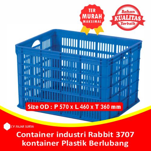 Jual Container Rabbit 3707/kontainer Plastik berlubang/Krat Plastik ...