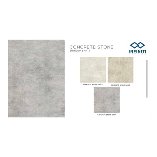 Jual GRANIT TILE INFINITI CONCRETE STONE 60x60 1,44 M2 - Grey - Kab ...