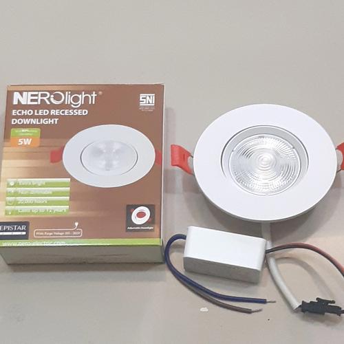 Jual NEROLIGHT ECHO LED RECESSED DOWNLIGHT 5w - 3000K WARMWHITE ...