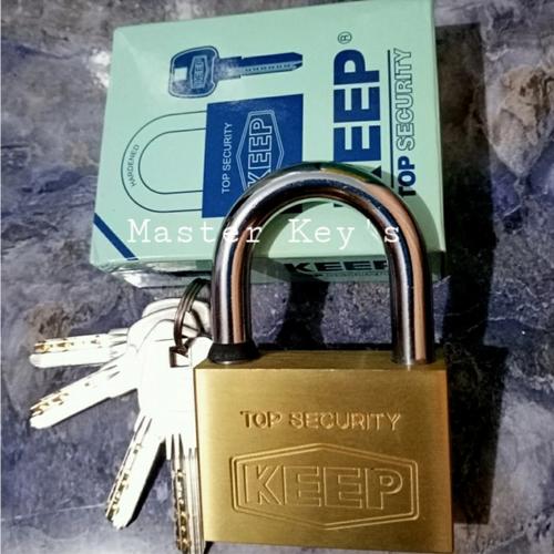 Jual Gembok KEEP Top Security 60mm Computer key / Komputer key ...