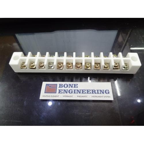 Jual Terminal Keramik 12 Pin Jalur Line 35 A Terminal Listrik Tahan ...