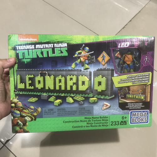 Jual Nickelodeon Mega Bloks Teenage Mutan Ninja Turtles Leonardo Kota Bandung Amazon Land