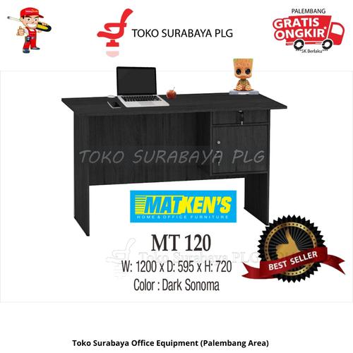 Jual Meja Kantor Meja Komputer Meja Kerja Minimalis Matkens MT 120 ...