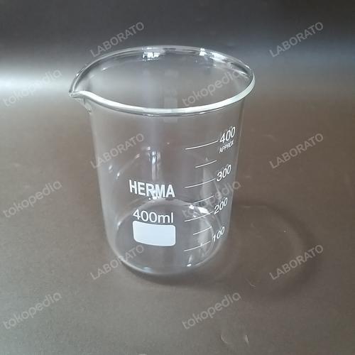 Jual BEAKER GLASS 400ML GELAS PIALA KIMIA 400 ML - Kota Bandung - LABORATO | Tokopedia