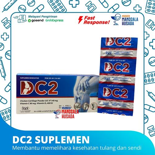 Jual DC2 CHICKEN CARTILAGE POWDER SUPLEMEN PER BOX ISI 30 KAPLET - Kota ...