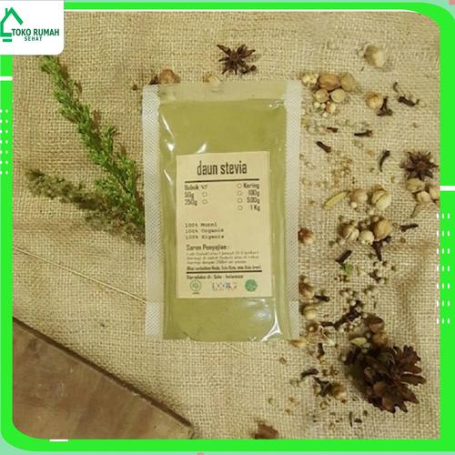 Jual DAUN STEVIA BUBUK 500 gr - Stevia Rebaudiana - MURNI - JSR - Kota ...
