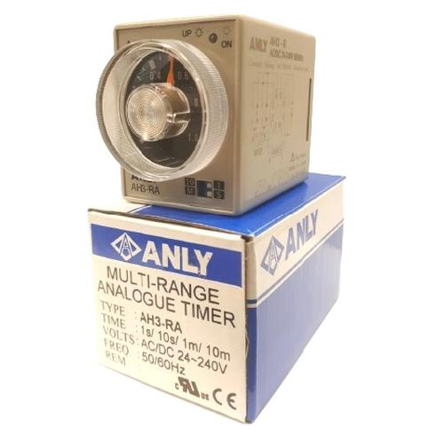 Jual AH3-RA AC/DC 24-24OV - MULTI RANGE ANALOG TIMER 1s/10s/1m/10m ...