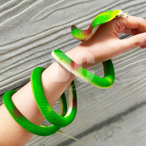 Jual Mainan Prank Natural World Snake|Ular Karet|Miniatur Hewan Reptil ...