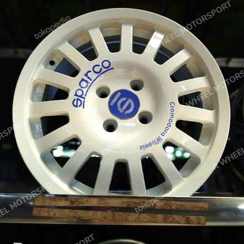 Jual Velg Sparco Cromodora R15x7 Pcd 4x100 ET38 White - Jakarta Selatan ...
