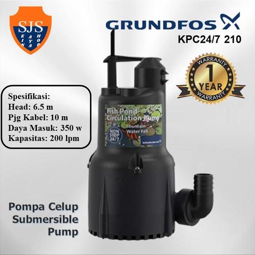 Jual Pompa Celup/Kolam/Ikan/Rendam GRUNDFOS KPC 24/7 210M - Kota Bekasi ...